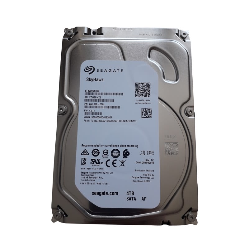 Disco Duro Seagate SkyHawk 4TB para Videovigilancia 24/7 – Alta Capacidad y Fiabilidad